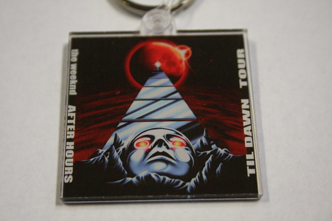 The Weeknd - After Hours Till Dawn Tour Keychain XO - Etsy