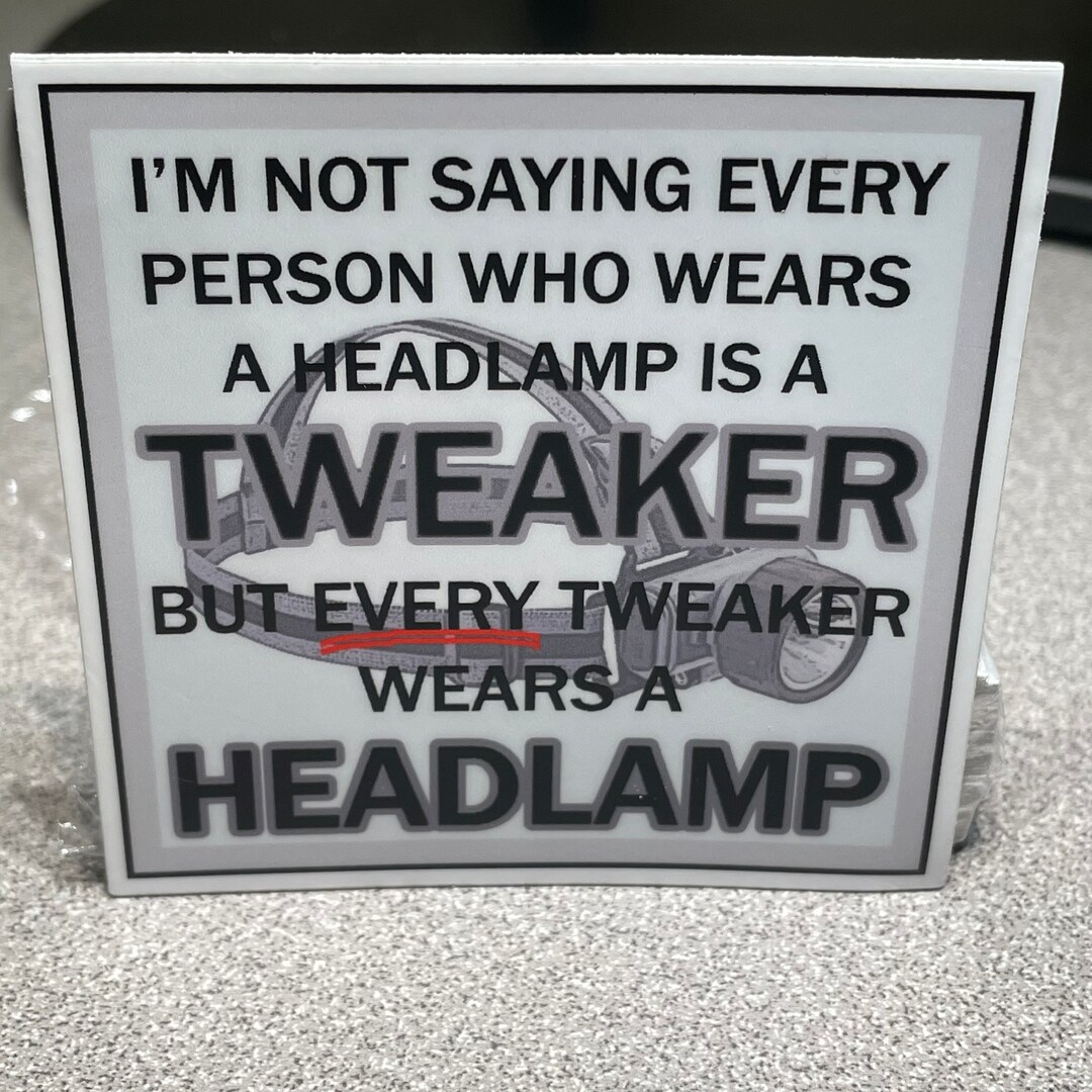 Tweaker Sticker 3 X 3 - Etsy