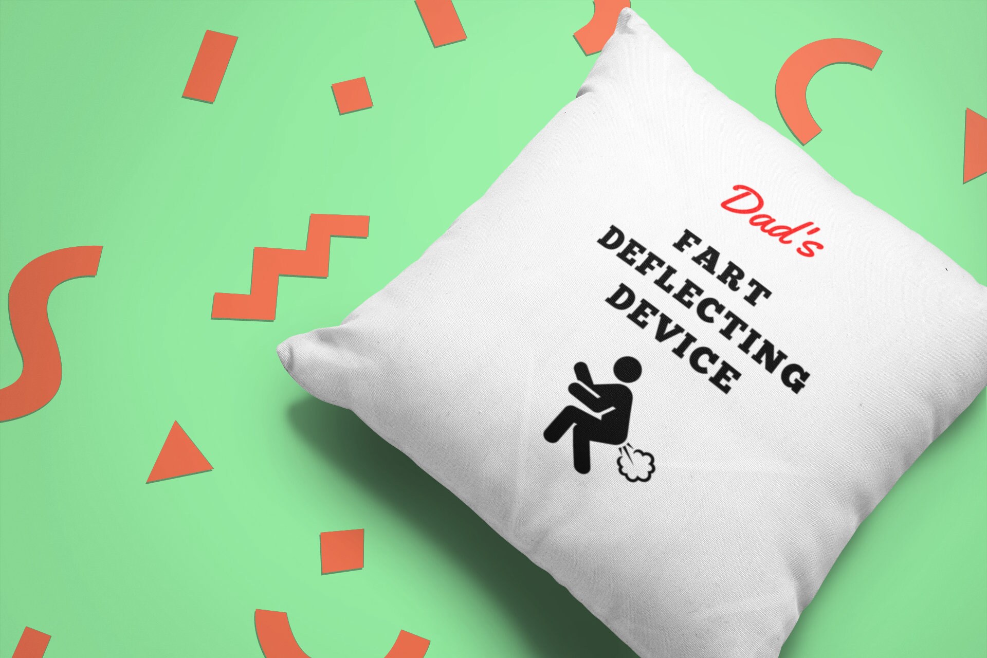 Fart Deflecting Device Personalized Cushion Cover Funny | Etsy