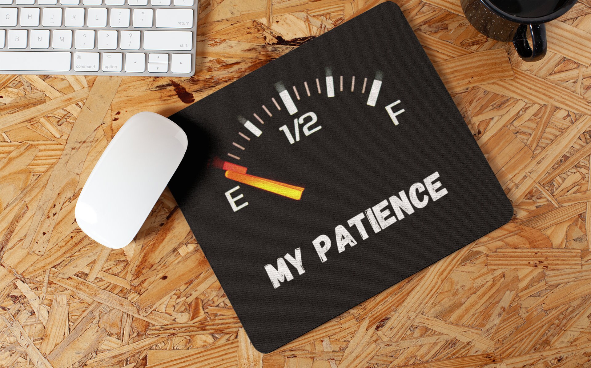 No Patience Mouse Pad Mat Desk Accessory Office Birthday Gift - Etsy UK