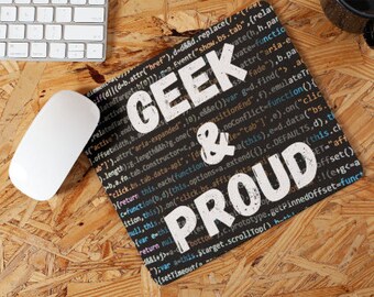 Geek Mouse Pad | Etsy