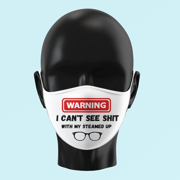 Funny Face Mask - Etsy Canada