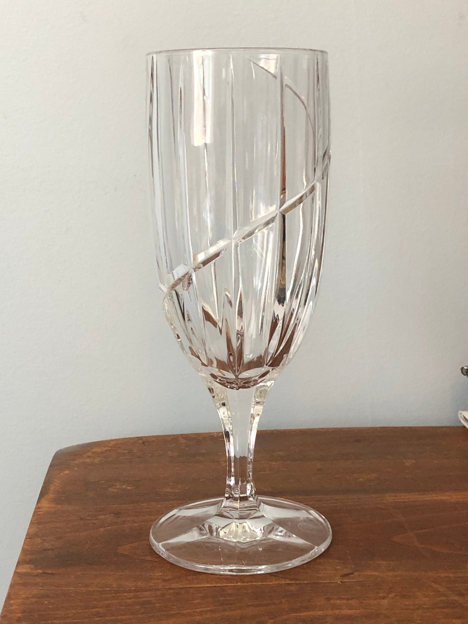 Uptown Northern Lights Crystal Glasses by Mikasa - Etsy