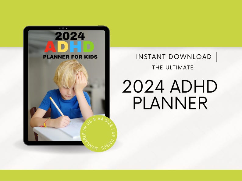 Ultimate ADHD Planner for Kids | Printable Checklist for ADHD ...