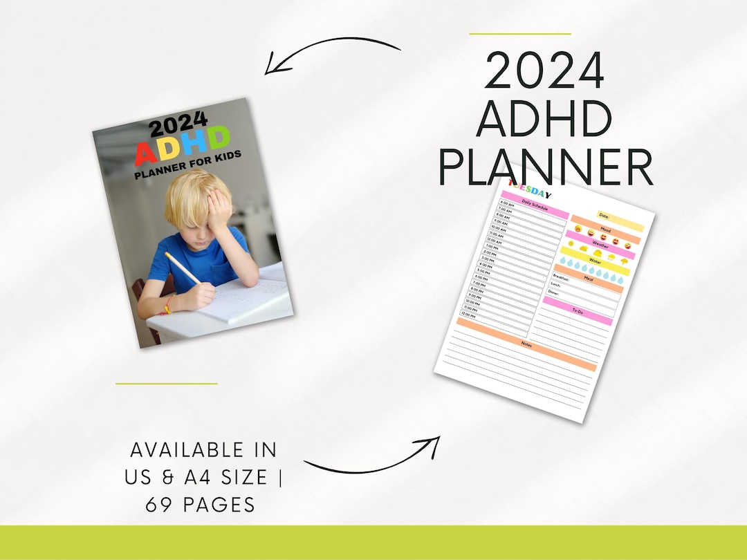Ultimate ADHD Planner for Kids | Printable Checklist for ADHD ...