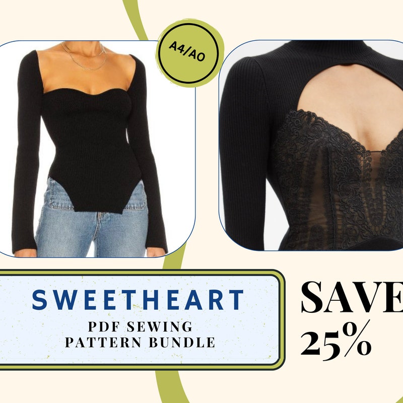 Queen Anne Neckline - Etsy