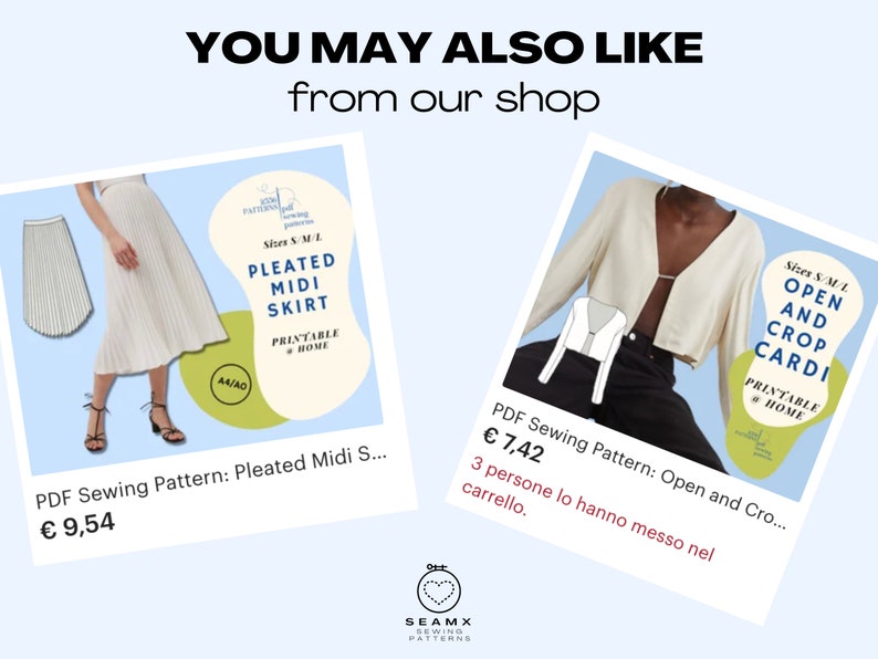 PDF Sewing Pattern: Ruched Square Neck Top / Strappy Top Summer 2023 ...