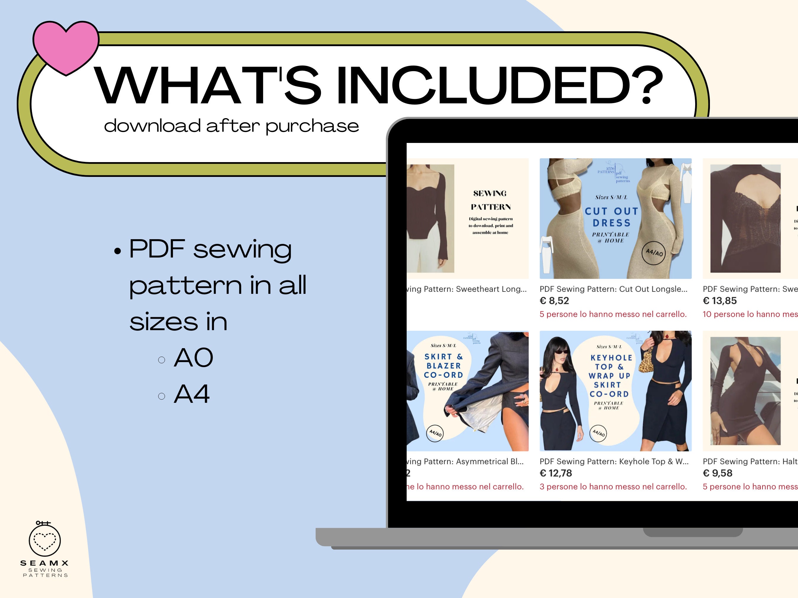 PDF Sewing Pattern: Sweetheart Long Sleeve Keyhole Corset Top - Etsy