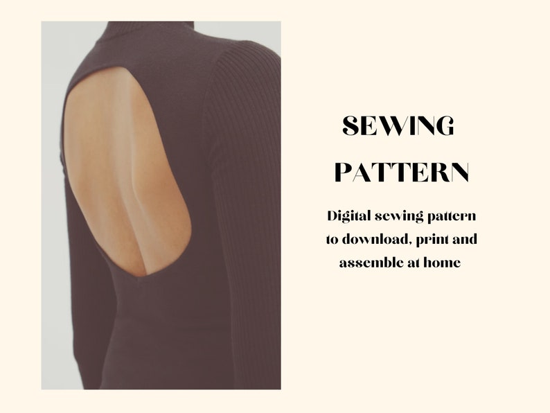 PDF Sewing Pattern: Sweetheart Long Sleeve Keyhole Corset Top - Etsy