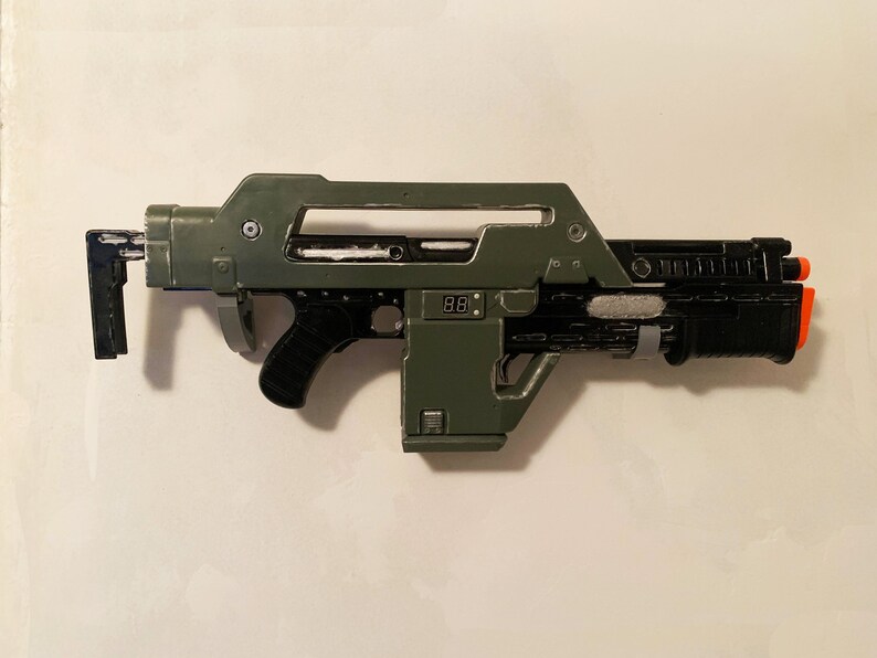 3d Printed Nerf Pulse Rifle Wall Display Mounts - Etsy