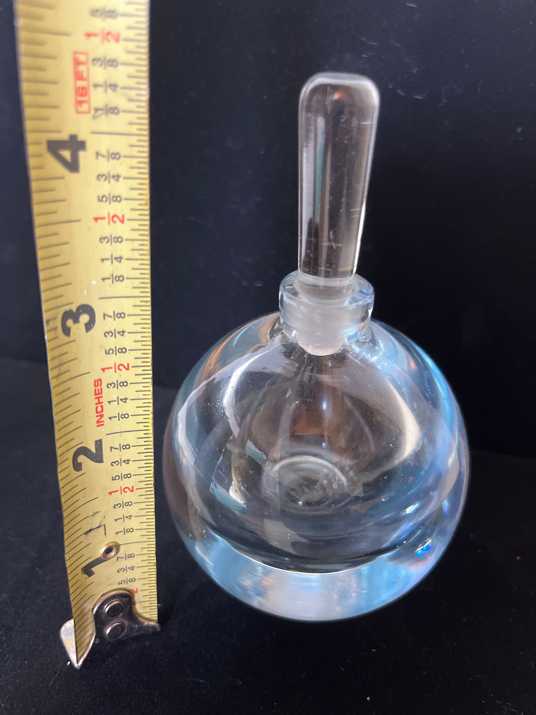 Orrefors Crystal Perfume Bottle - Etsy