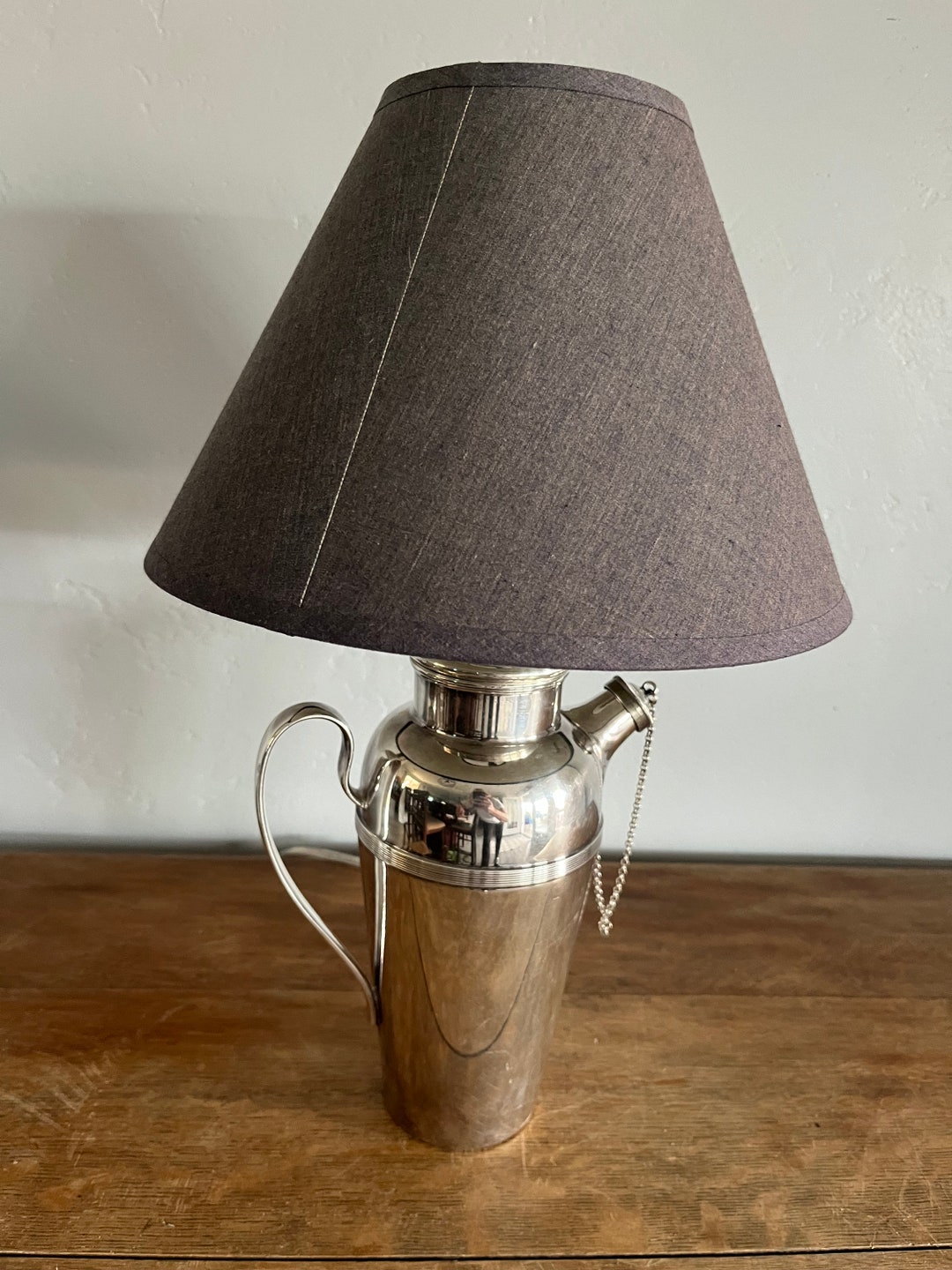 Cocktail Shaker Table Lamp - Etsy