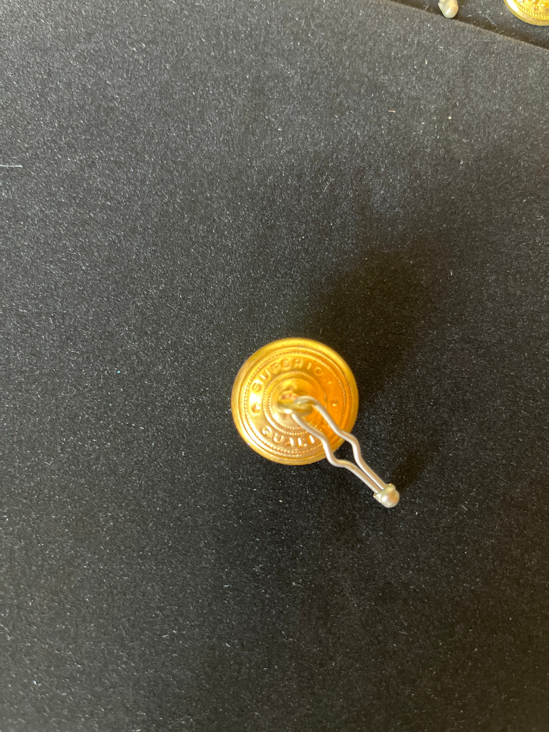 US Navy Officers Gold Buttons. - Etsy