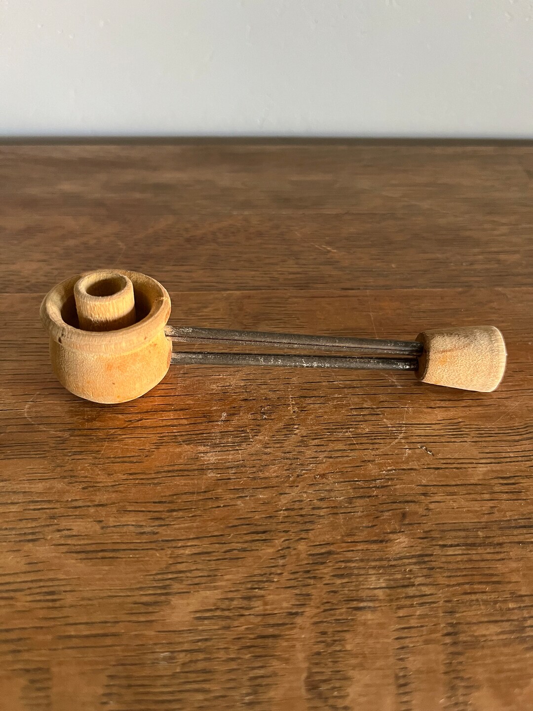 Vintage Metal and Wood Bubble Blowing Pipe. - Etsy