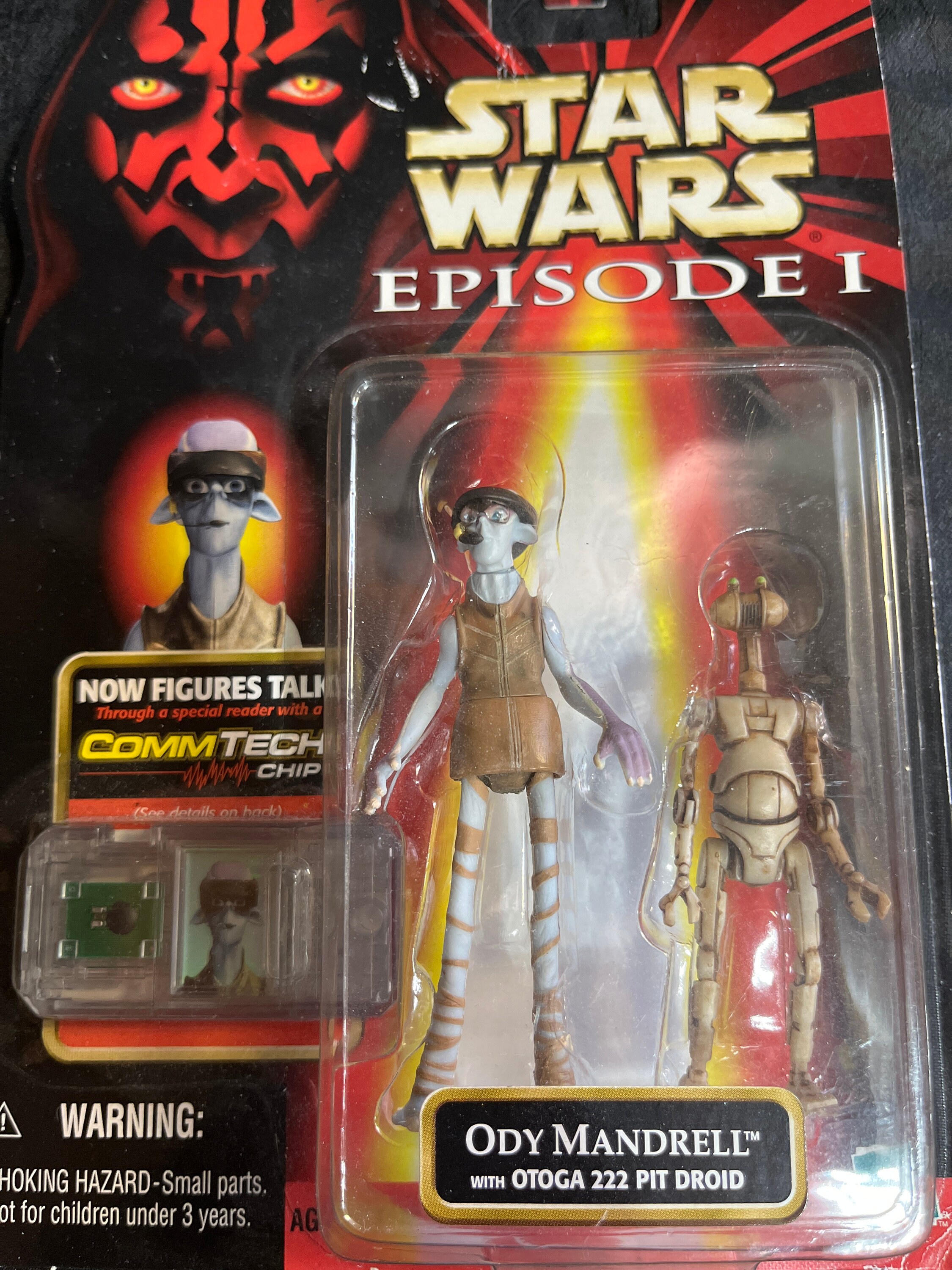 Stars Wars Ody Mandrell W/ Otoga 222 Pit Droid - Etsy