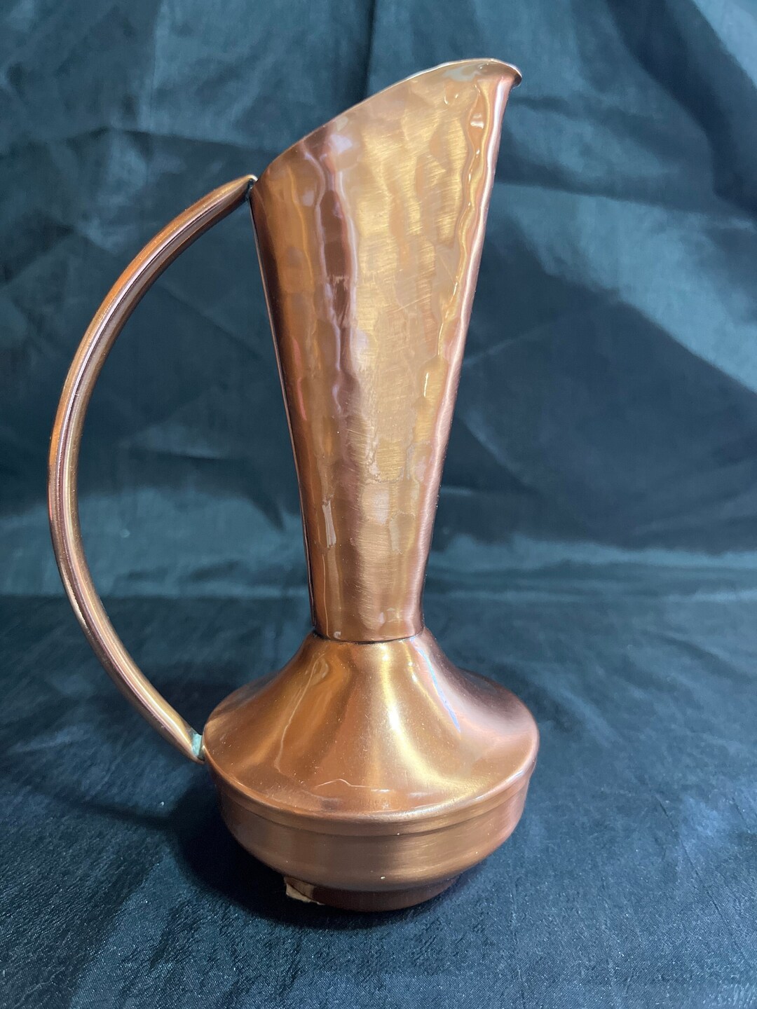 Gregorian Hammered Copper Ewer. - Etsy