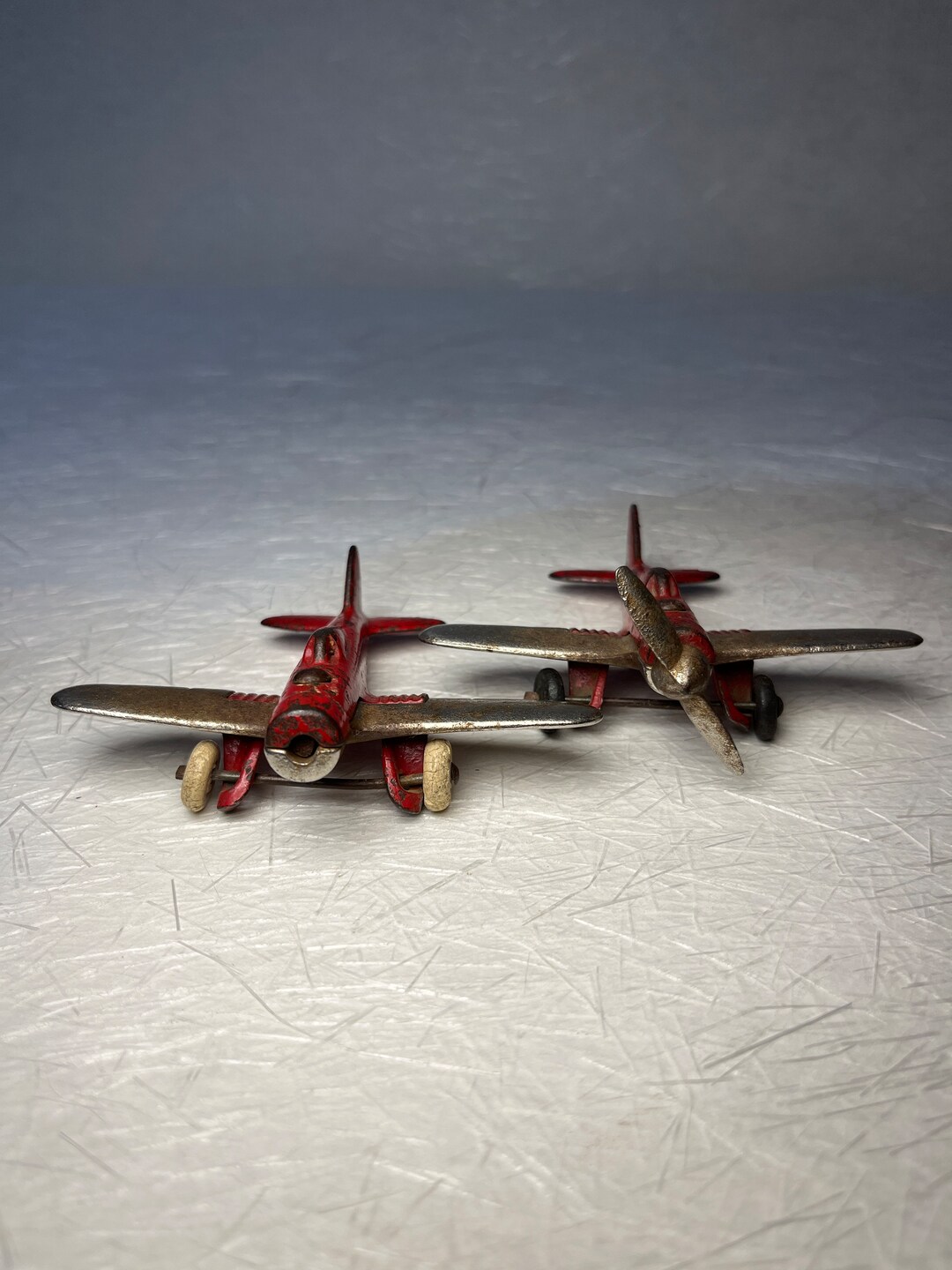 2 Vintage Hubley Cast Iron Airplanes - Etsy