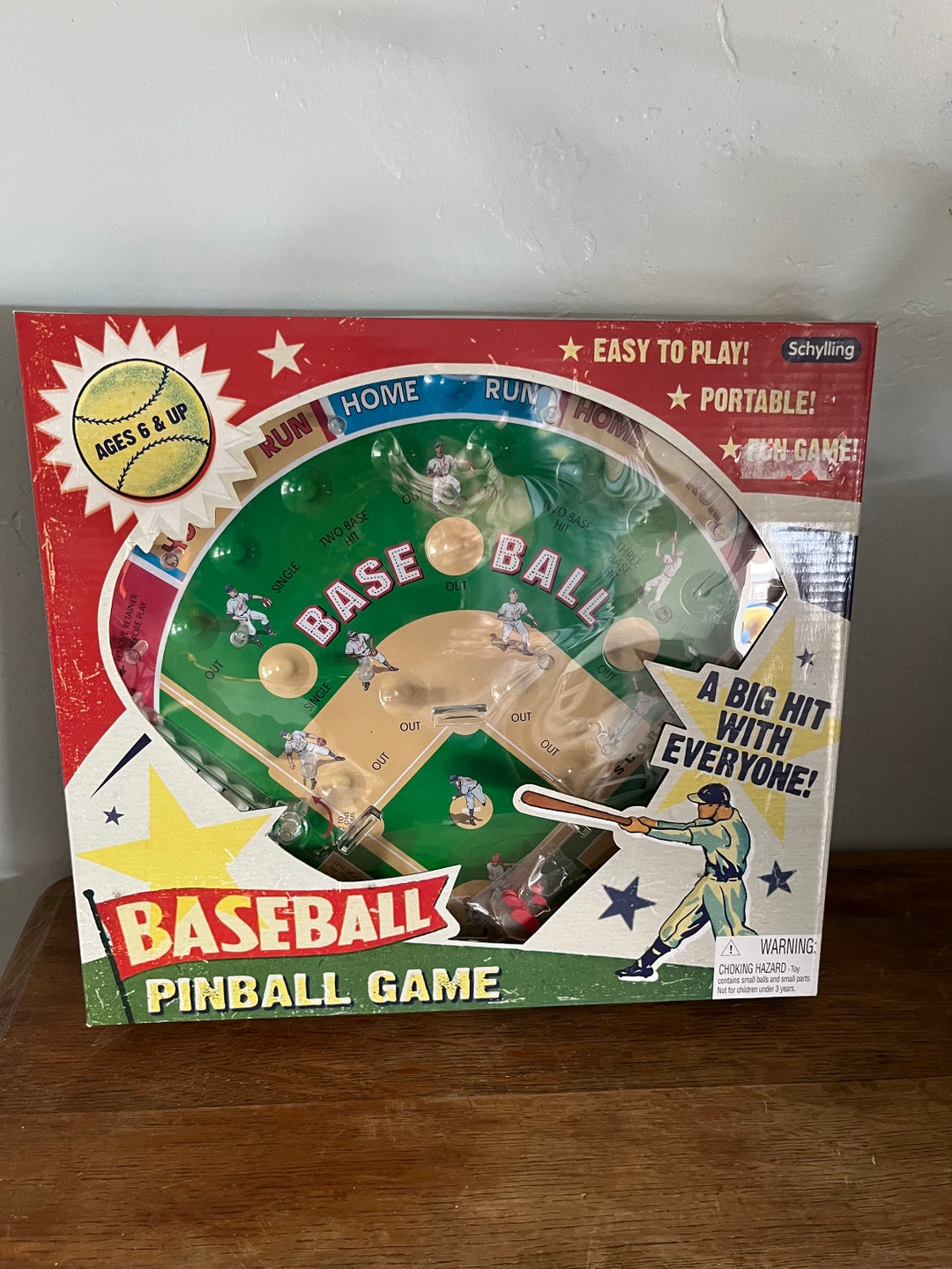 Baseball Pinball Games in Original Box. - Etsy