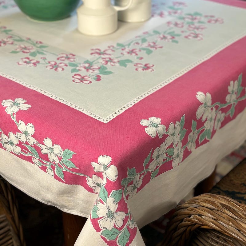 Vintage Tablecloths - Etsy