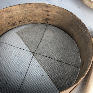 Round Bentwood Grain Flour Sifter - Etsy