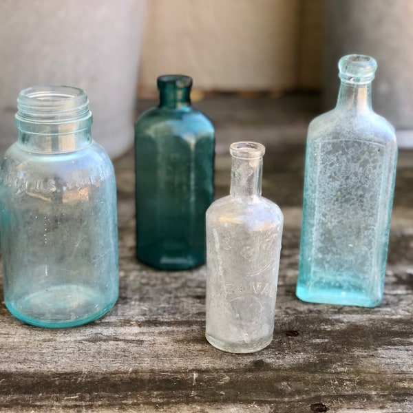 Antique Bottles Pre 1900 - Etsy