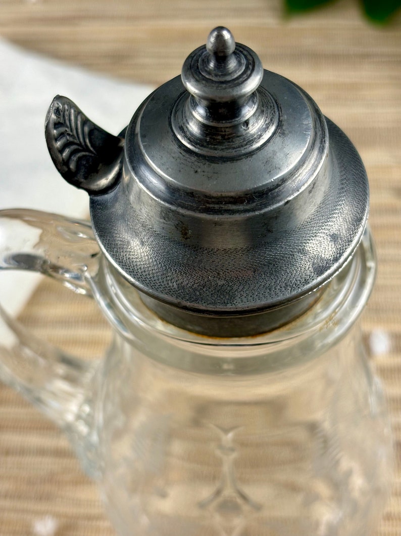 Antique Lang and Lauster Syrup Cruet - Etsy