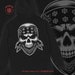10 Bundle Dark Art Bandana Skull Head With Slayer Black and White ...