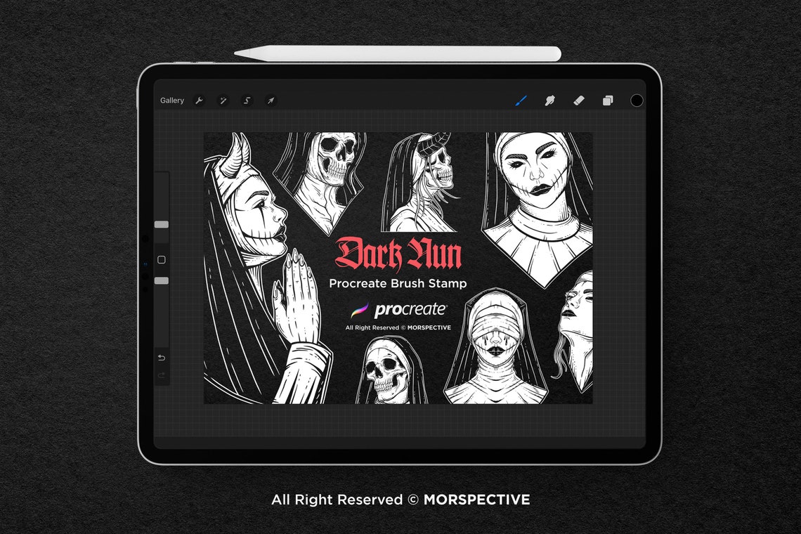 15 Dark Nun Prayer Girl Skull Horror Ghost Demon Tattoo Dark Artworks ...