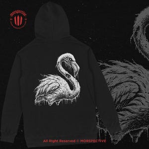 10 Bundle Dark Art Flamingo Bird Gothic Scary Horror Animal Tattoo ...