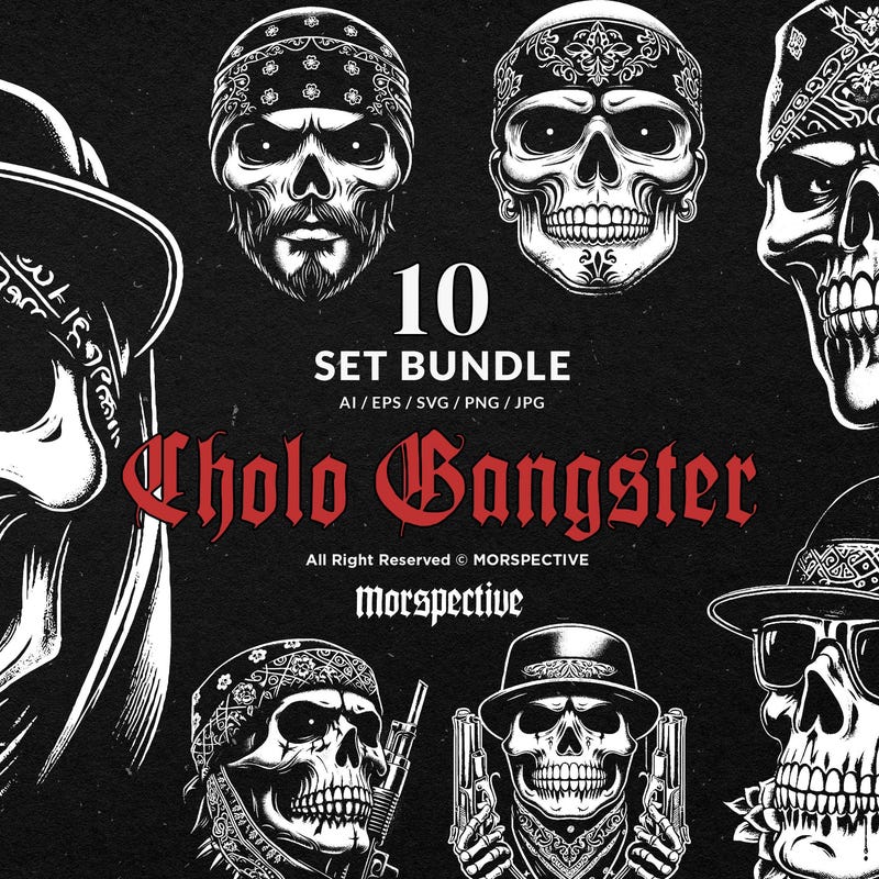 Gangster Svg - Etsy