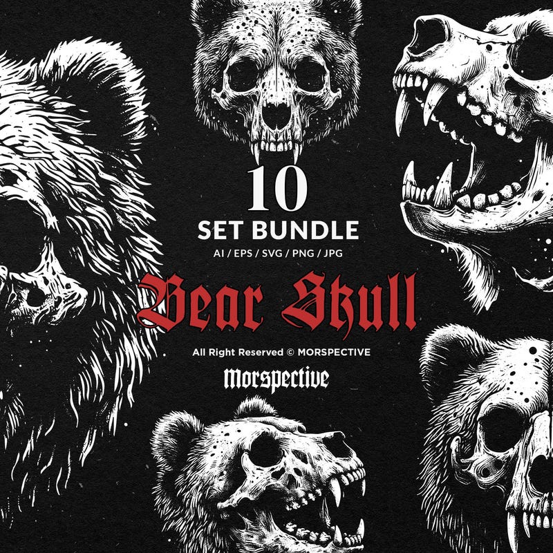 Skull Art Beast - Etsy