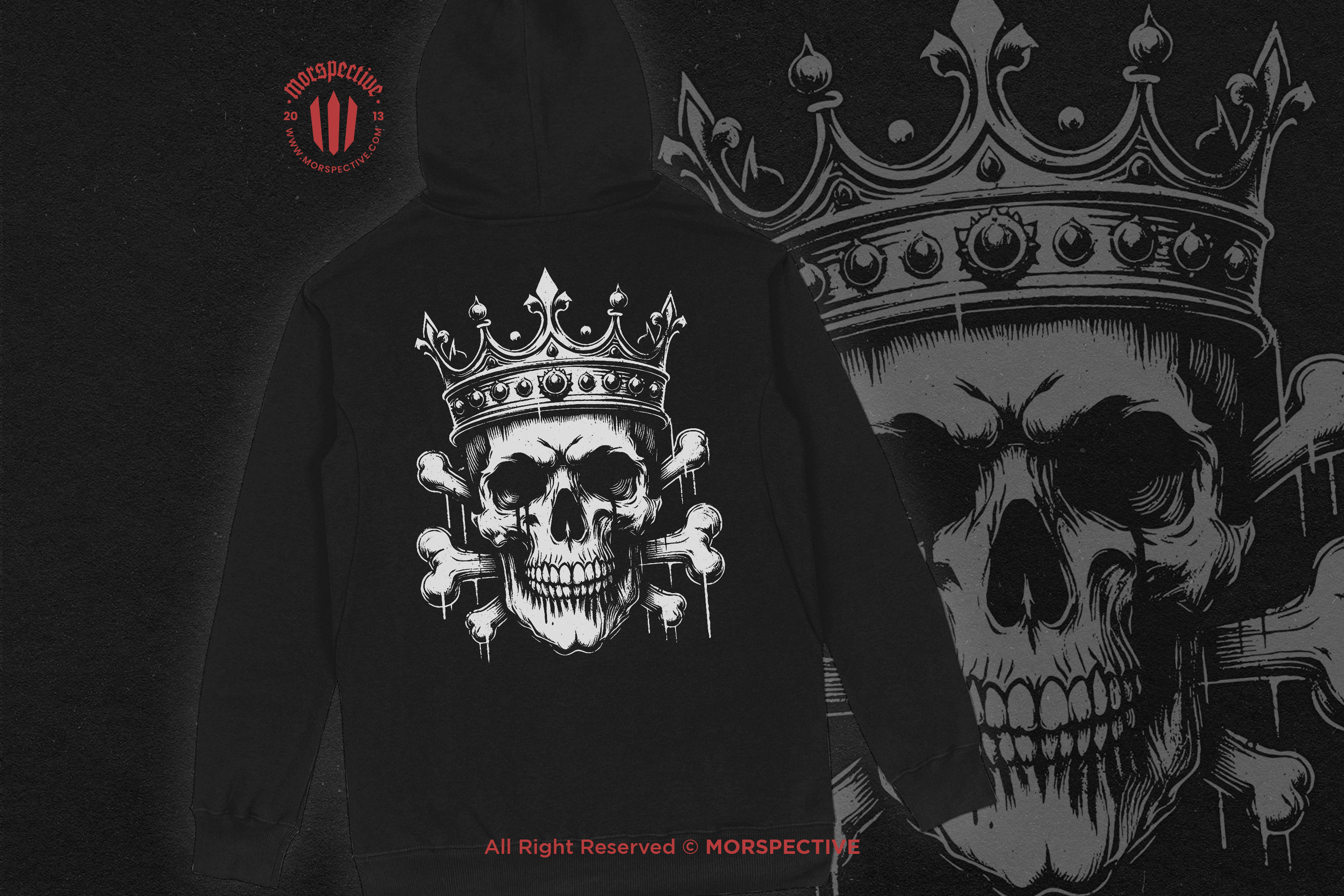 10 Bundle Dark Art Skull Crown Skull King Throne Prince Vintage Grunge ...