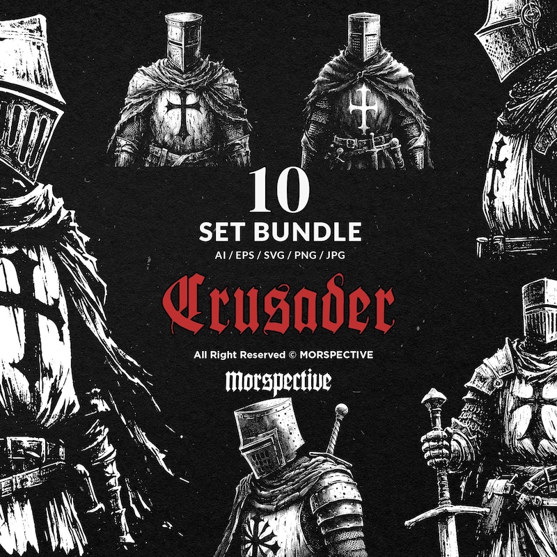 Crusade Vector Art - Etsy UK