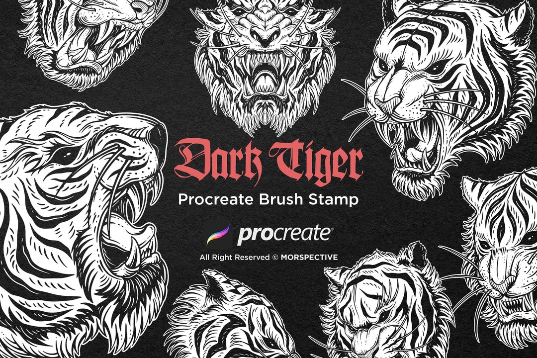 15 Dark Tiger Animal Beast Roar Tattoo Wild Life Design Tattoo Dark ...