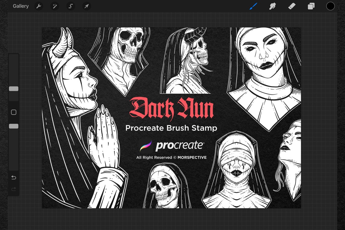 15 Dark Nun Prayer Girl Skull Horror Ghost Demon Tattoo Dark Artworks ...