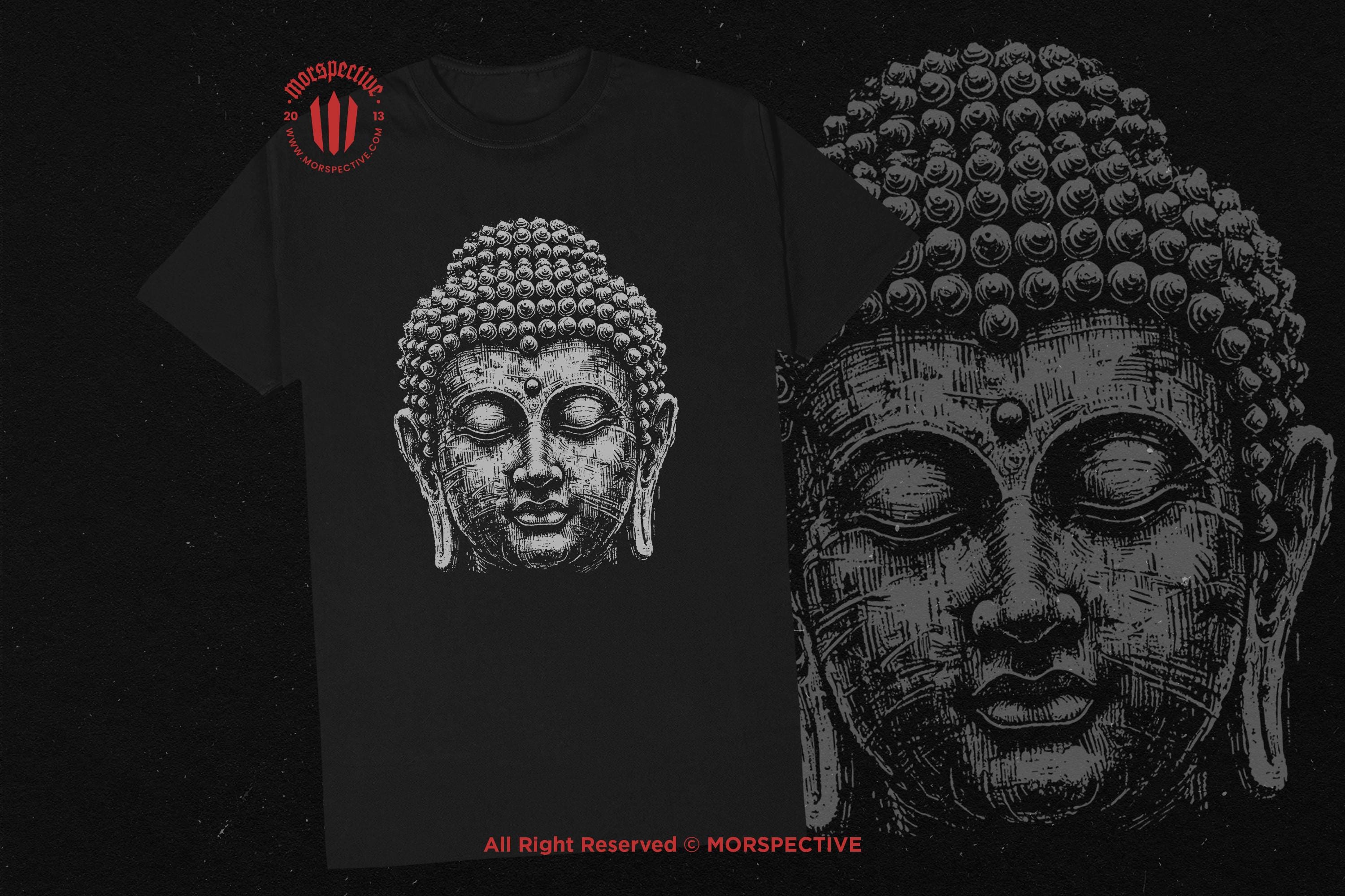 10 Bundle Dark Art Buddha Face Head Gothic Horror Tattoo Clipart ...