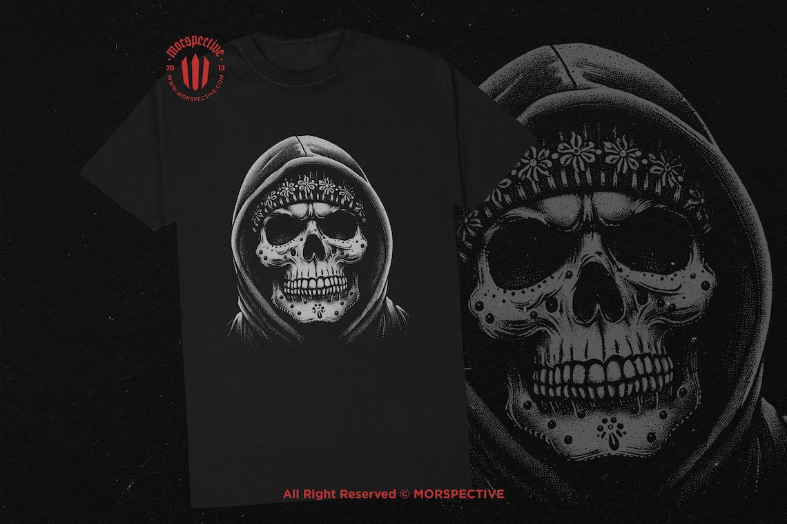 10 Bundle Dark Art Cholo Gangster Skull Mexicana Leader Hand Drawn ...