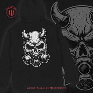10 Bundle Dark Art Scary Devil Gas Mask Head Black and White Tattoo ...