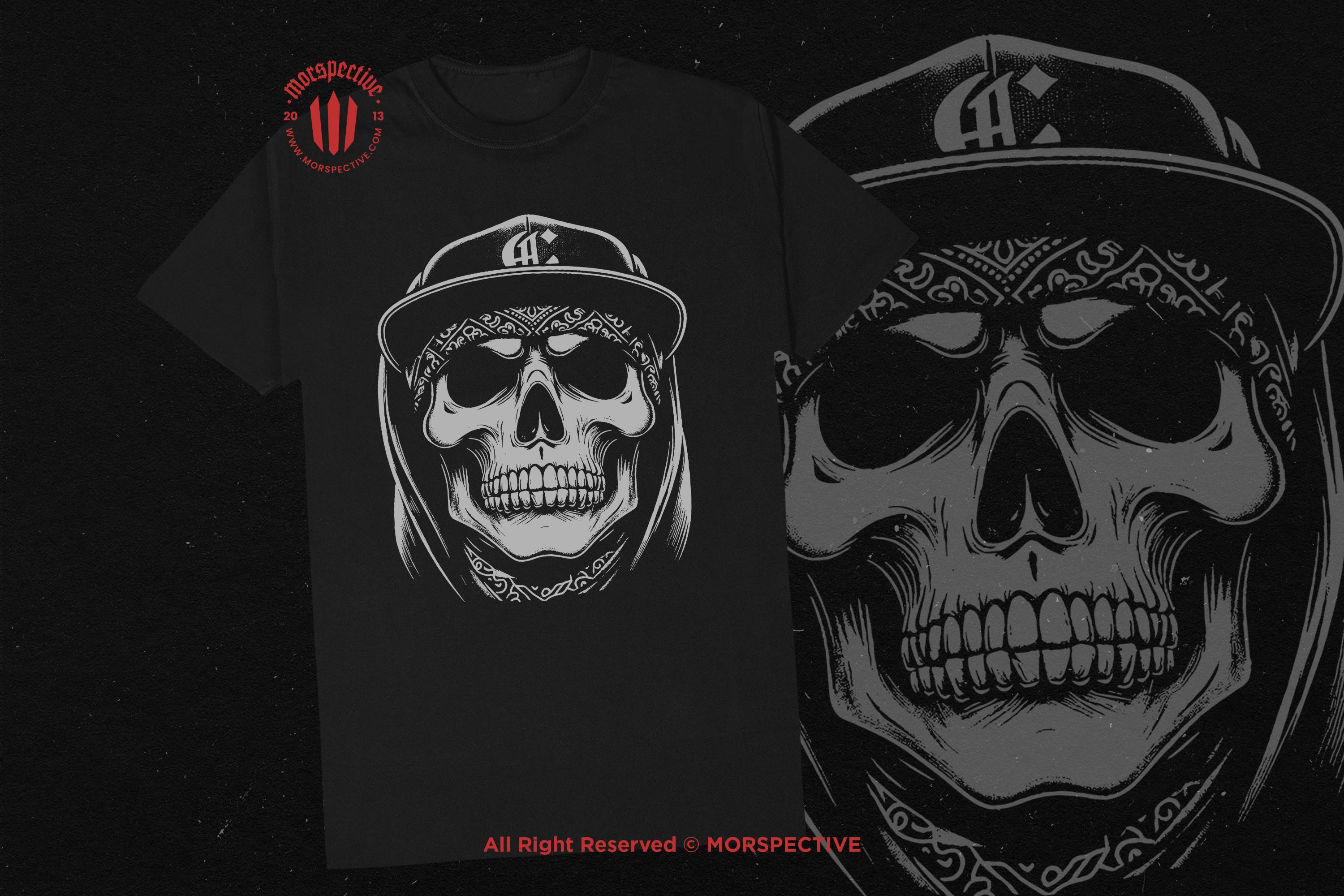 10 Bundle Dark Art Cholo Gangster Mafia Skull Tattoo Fedora Lowrider ...