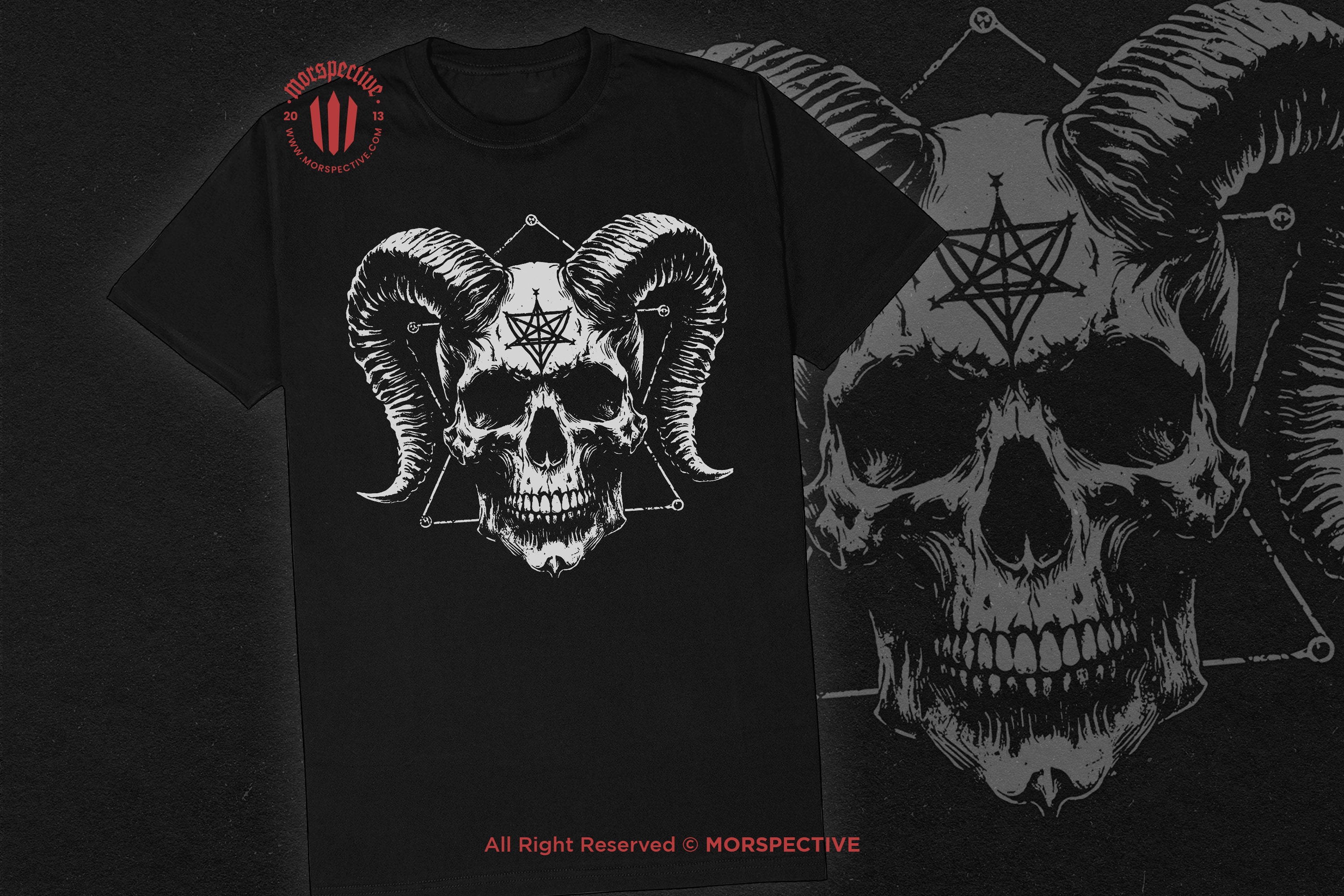 10 Bundle Dark Art Skull Demon Baphomet Horn Devil Grunge Vintage ...