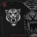 10 Bundle Dark Art Angry Beast Tiger Head Black and White Illustration ...