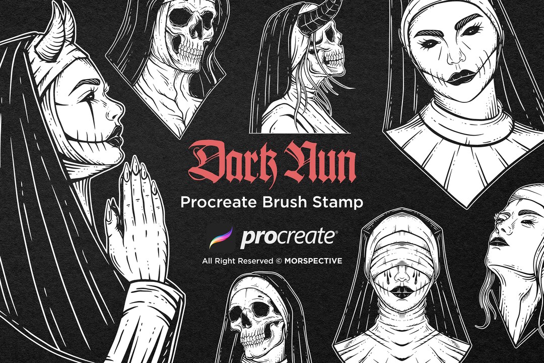 15 Dark Nun Prayer Girl Skull Horror Ghost Demon Tattoo Dark Artworks ...