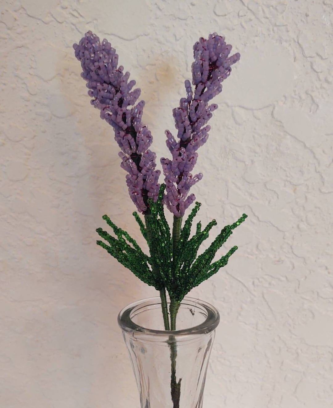 French Beaded Lavender Stems - Etsy
