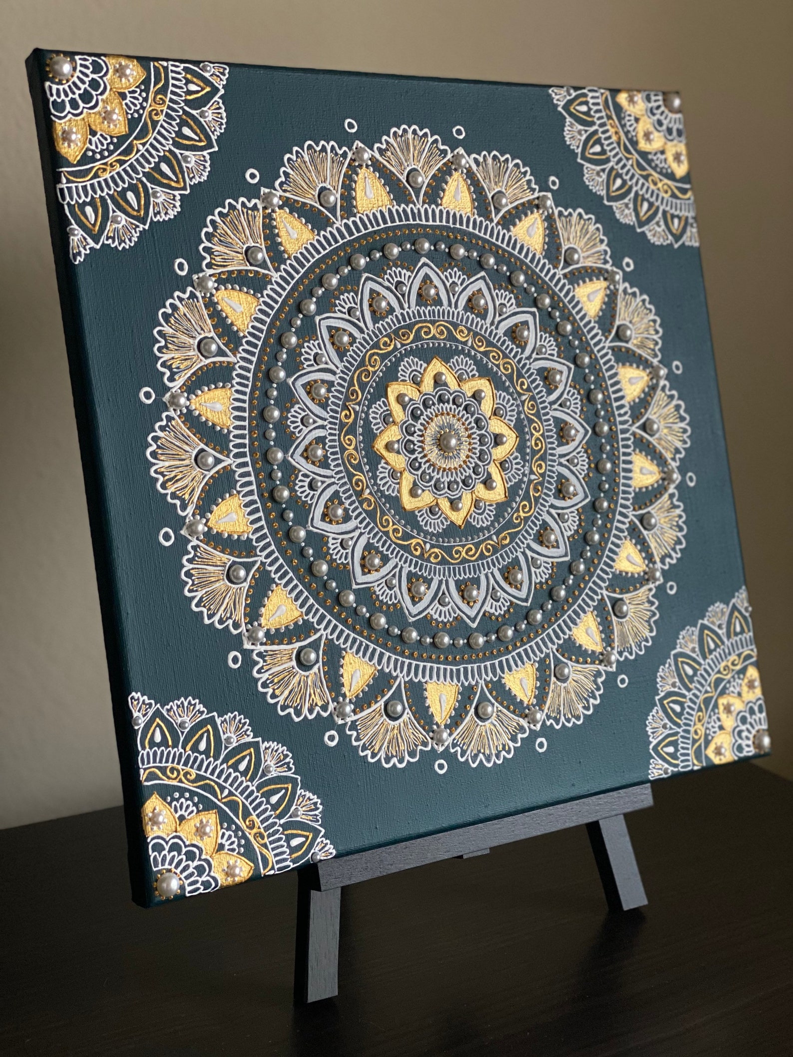 Mandala Mandala Painting Mandala Art Canvas Acrylic Paint - Etsy