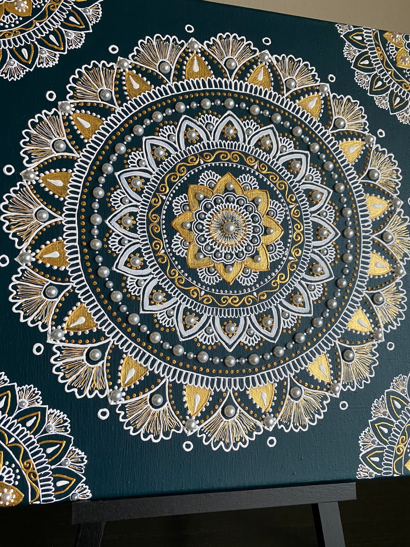 Mandala Mandala Painting Mandala Art Canvas Acrylic Paint - Etsy