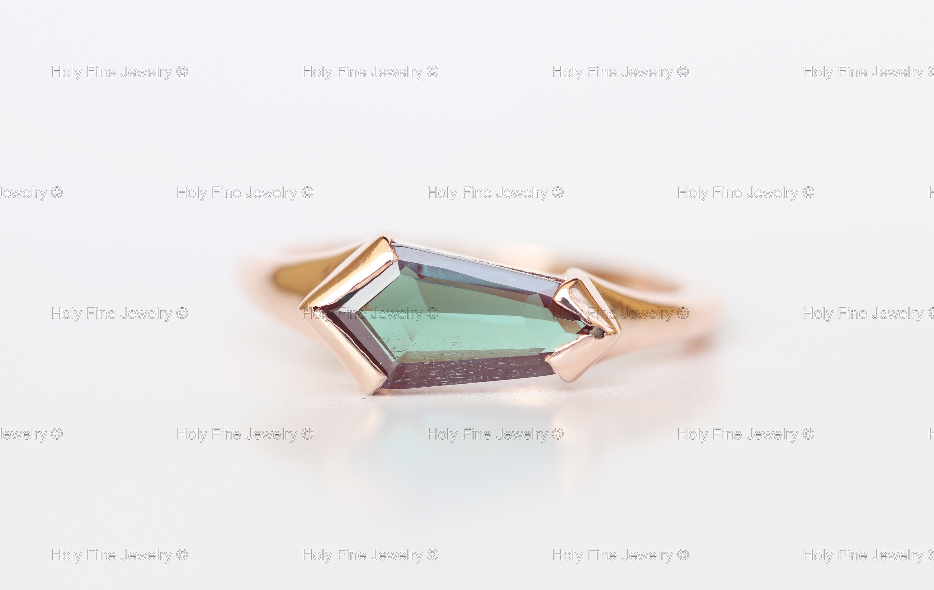 Natural Shield Cut Alexandrite Ring Alexandrite Wedding - Etsy