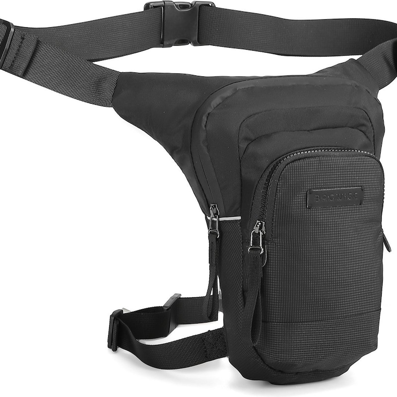 Motorcycle Leg Bag for Men - Etsy