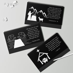 Bible Story Baby High Contrast Book for Newborn Gift for Baby Shower ...