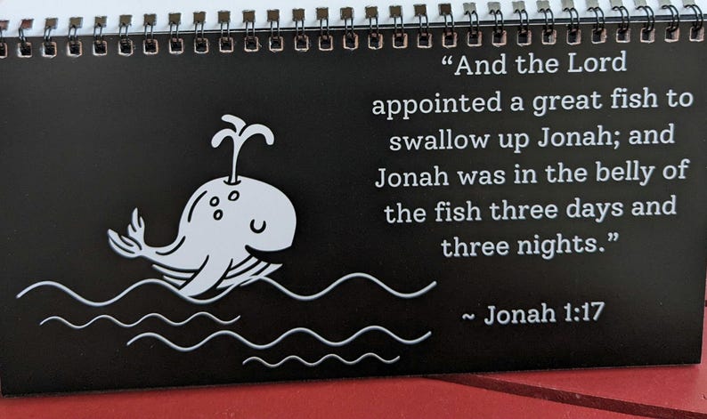 Bible Story Baby High Contrast Book for Newborn Gift for Baby Shower ...