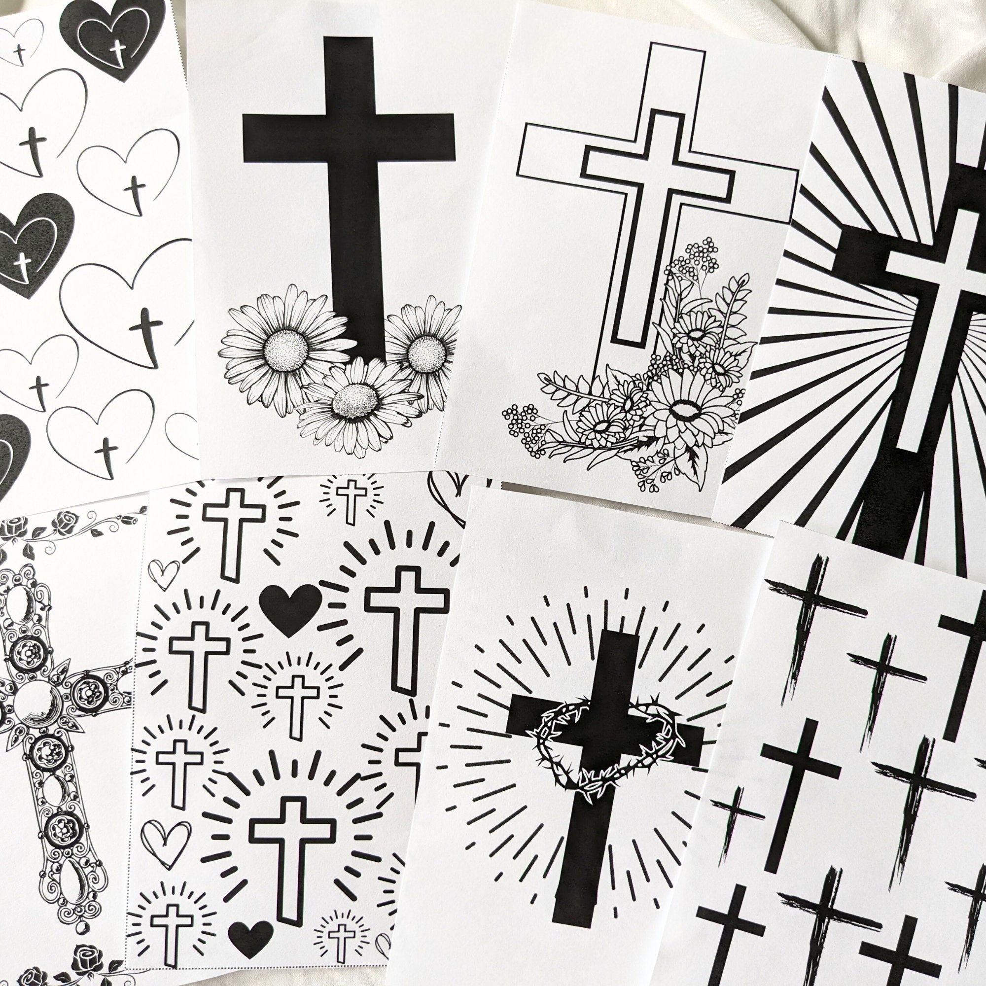 Christian Baby Sensory Cards: High Contrast Vision Stimulation (digital ...